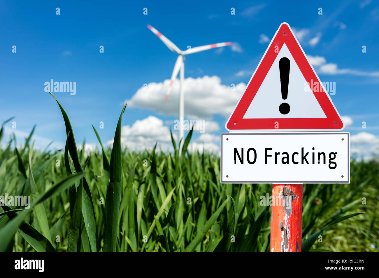 No fracking sign hi-res stock photography and images - Alamy