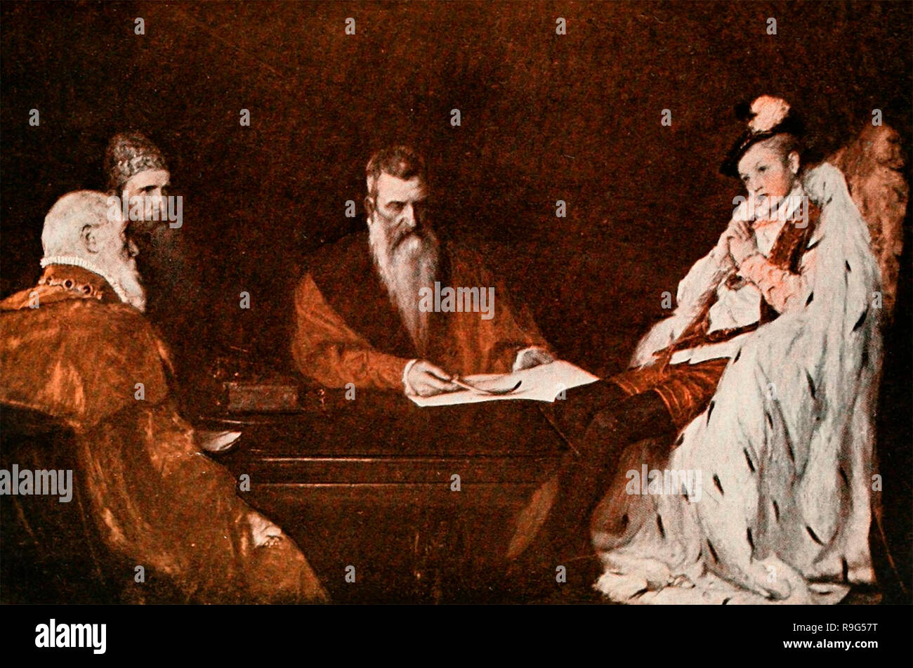 Death warrant hi-res stock photography and images - Alamy