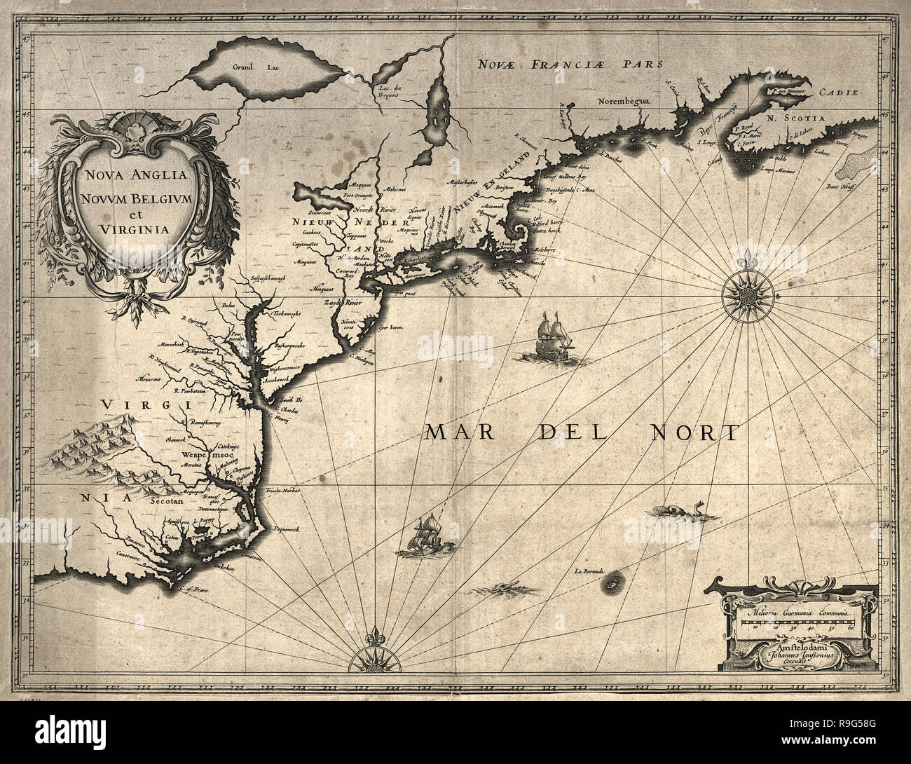 1600s map hi-res stock photography and images - Alamy