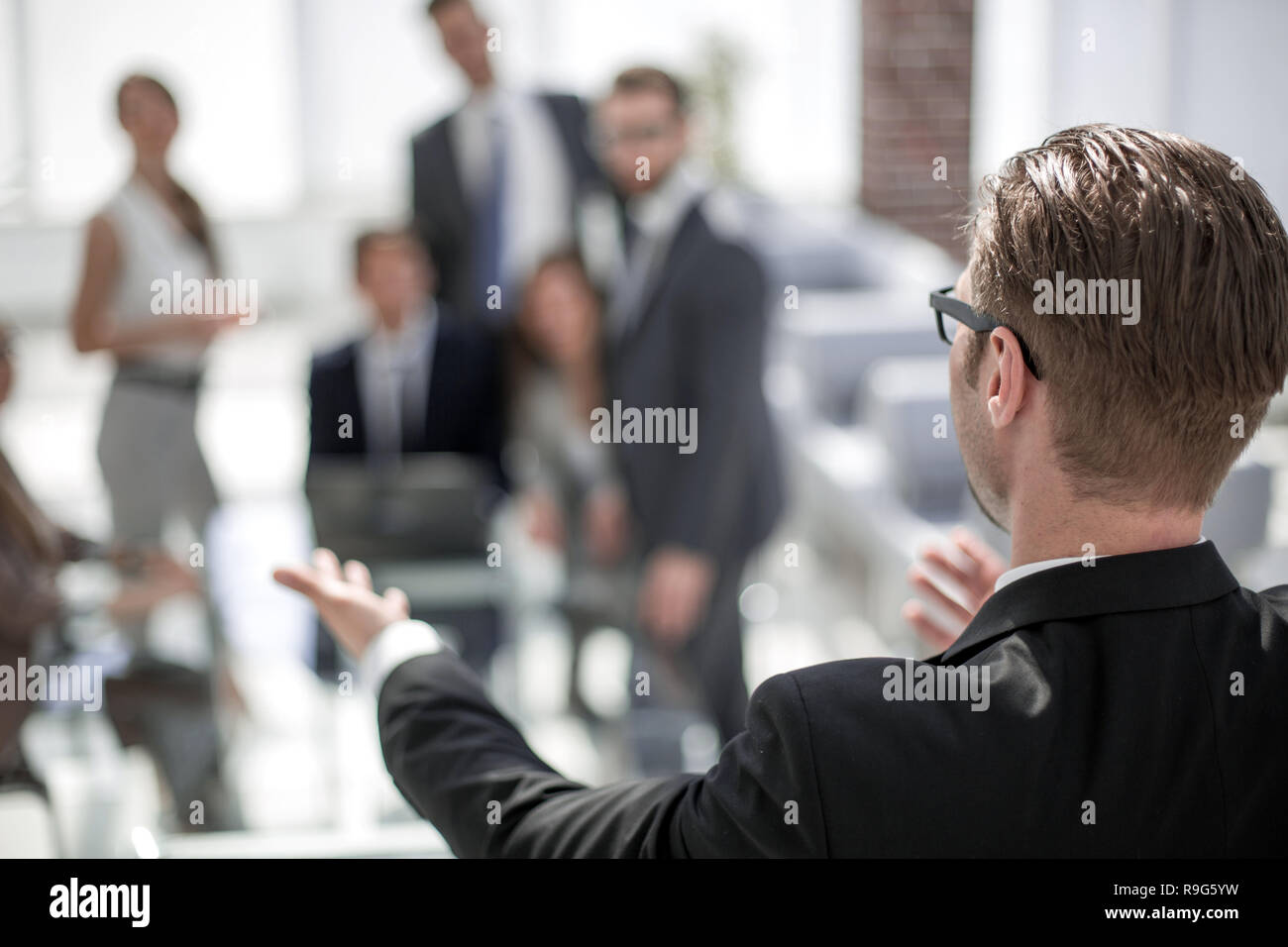 Inviting job invitation gesture hi-res stock photography and images - Alamy
