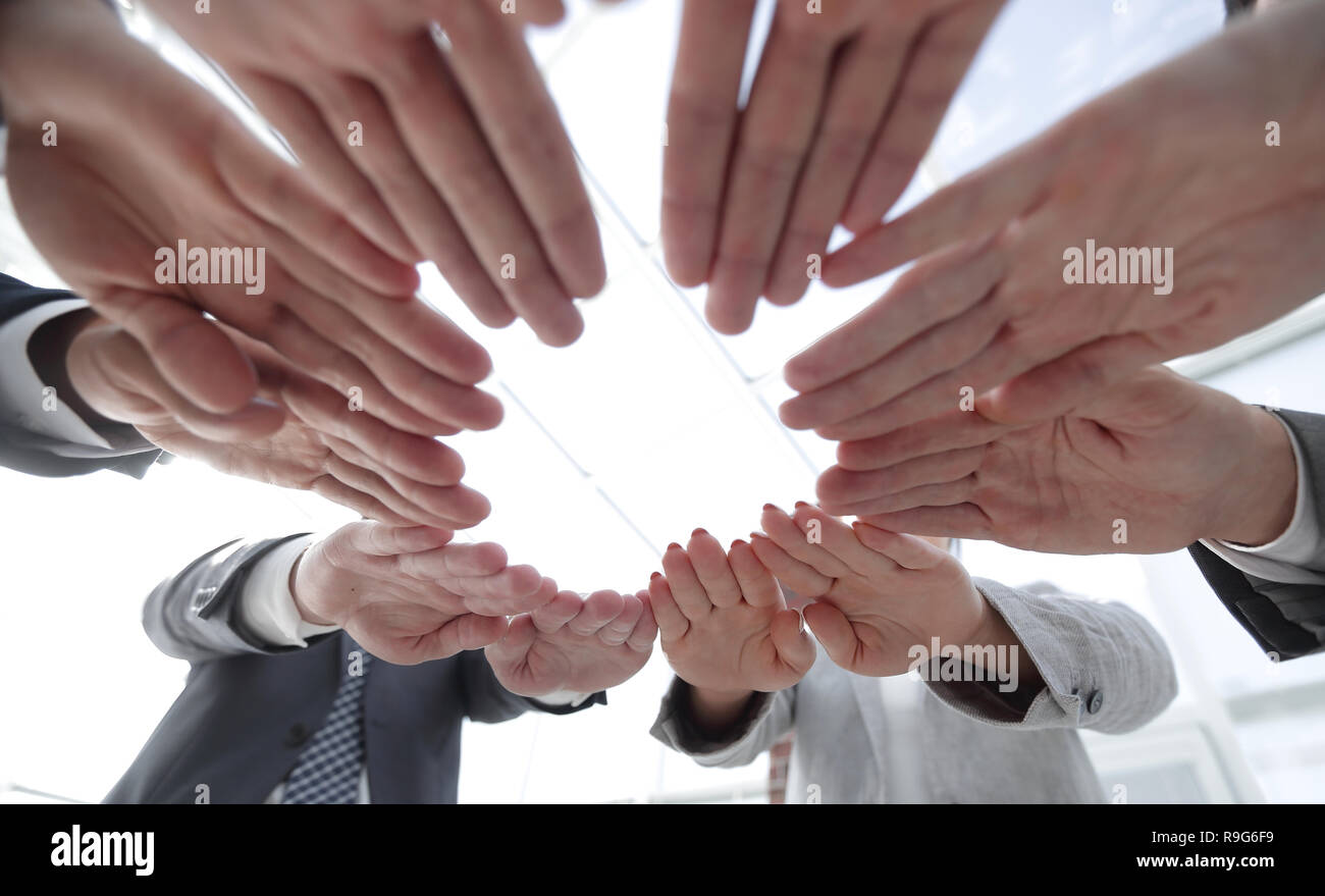 concept of teamwork and unity Stock Photo - Alamy