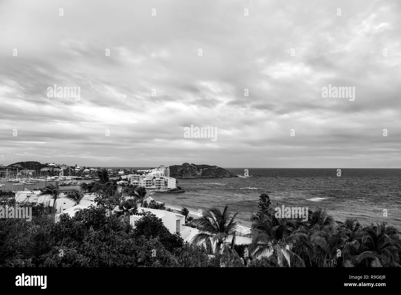 Town Philipsburg Island Sint Maarten High Resolution Stock Photography ...