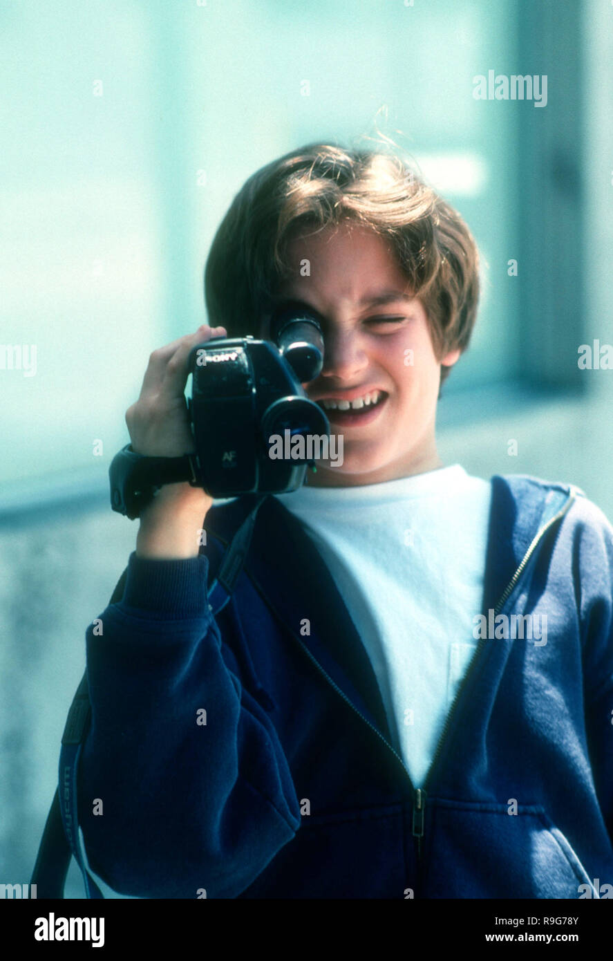 Los Angeles Ca June 6 Exclusive Actor Elijah Wood Poses At A Photo Shoot On June 6 1993 In