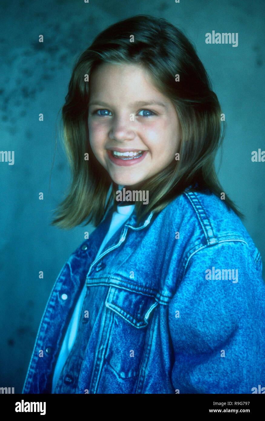 LOS ANGELES, CA -JUNE 6: (EXCLUSIVE) Actress Hannah Wood poses at a photo shoot on June 6, 1993 ...
