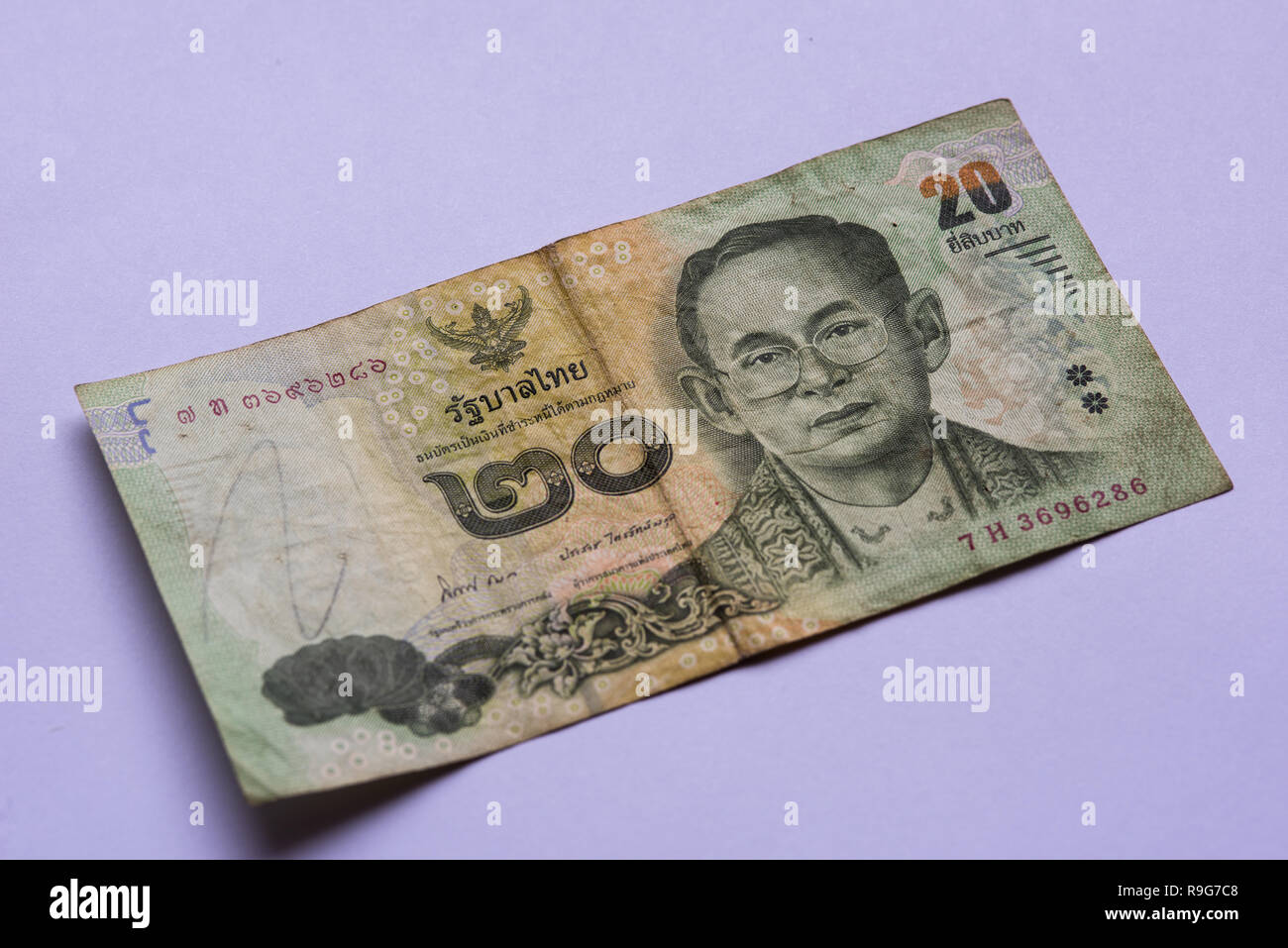 thai baht bank note Stock Photo - Alamy