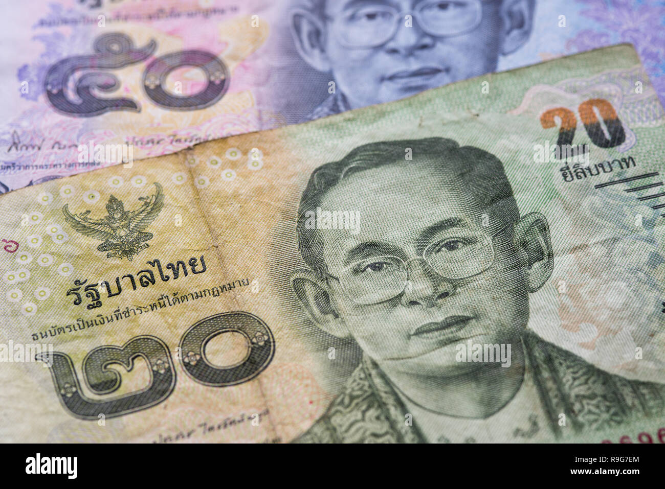 thai baht bank note Stock Photo - Alamy