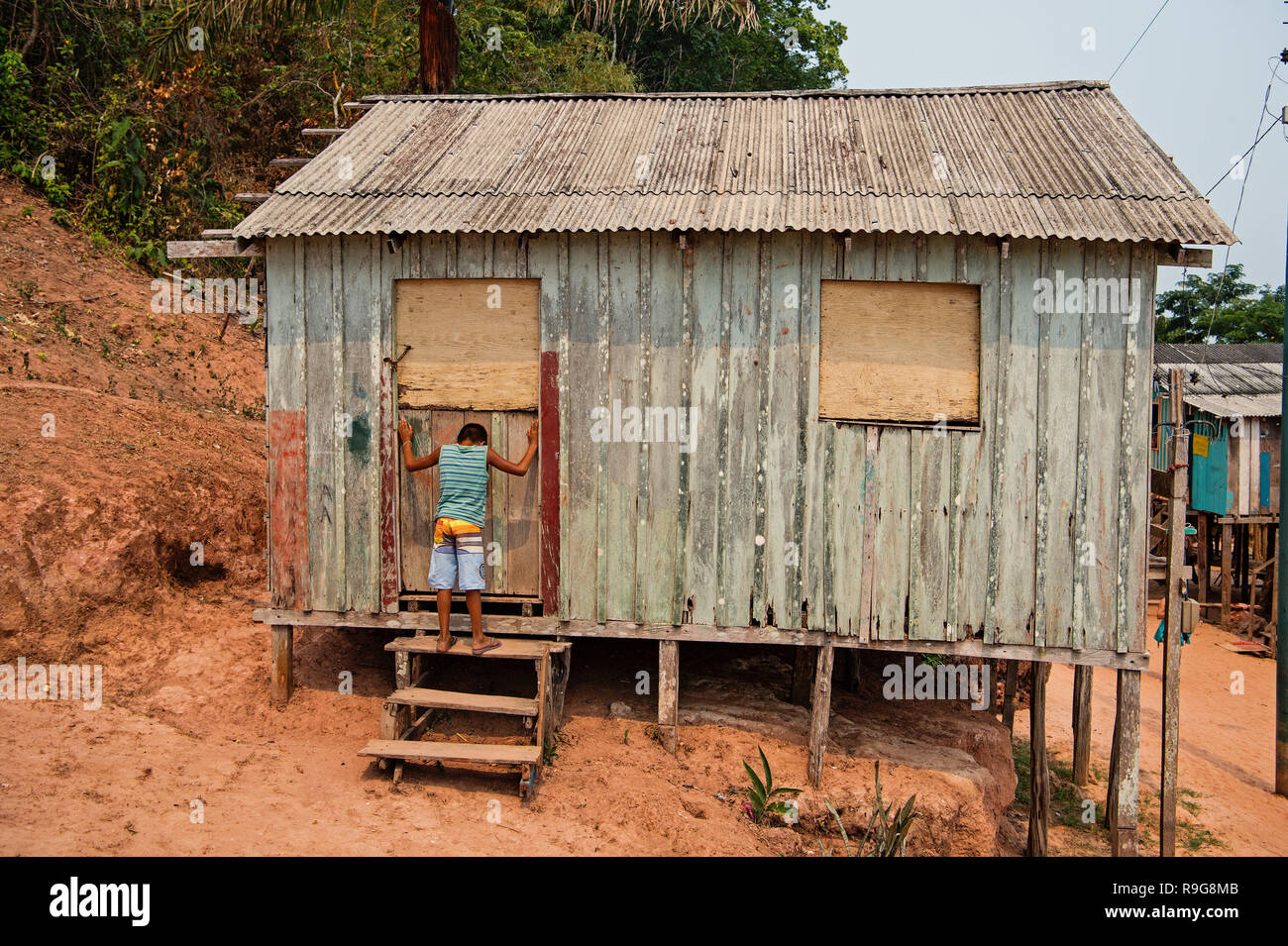 Slum brazil child not favela hi-res stock photography and images - Alamy