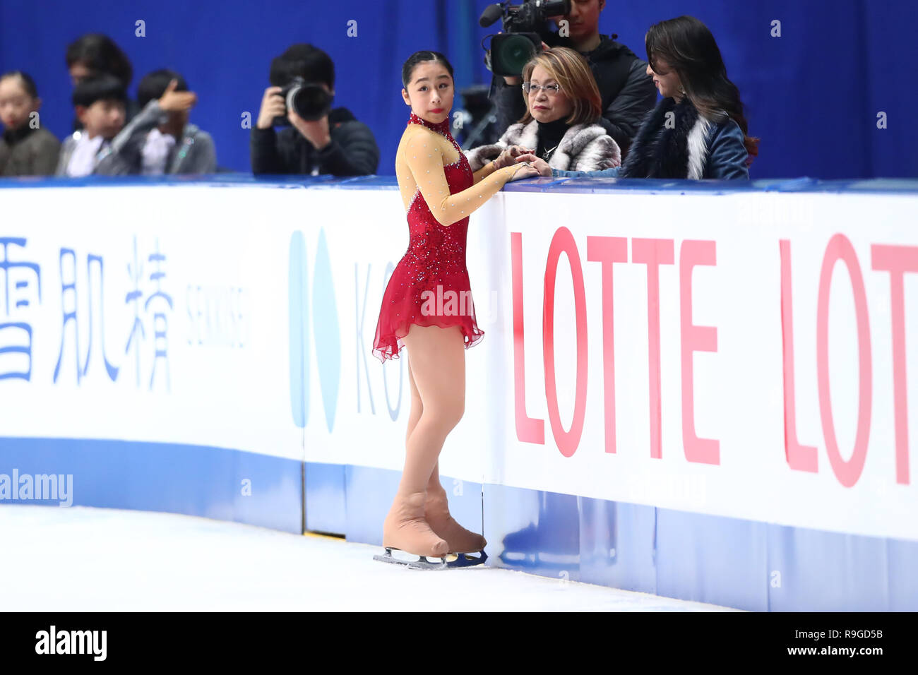 (L-R) Mako Yamashita, Machiko Yamada, Mihoko Higuchi, DECEMBER 21, 2018 ...