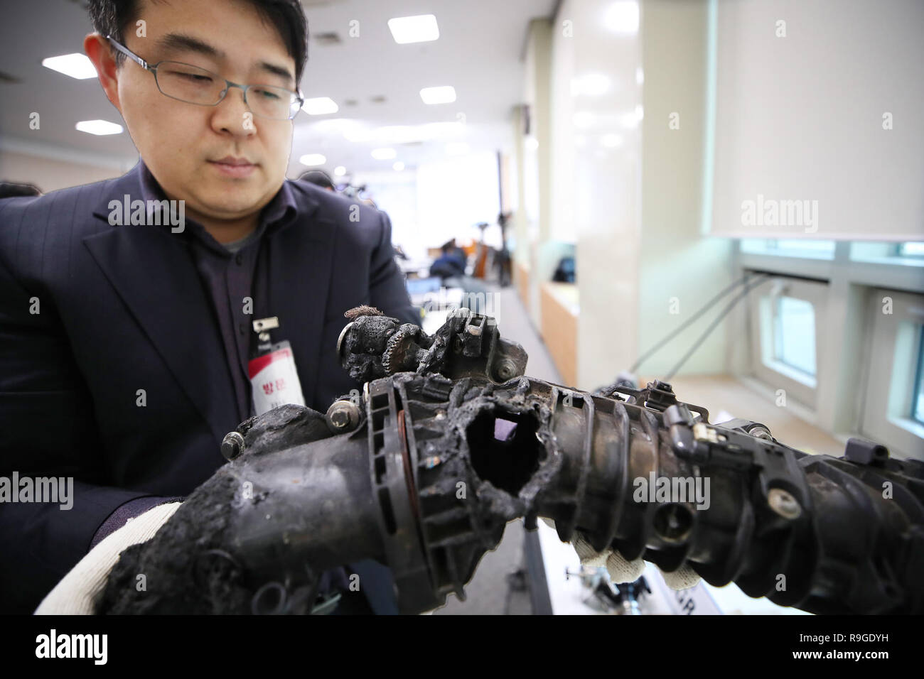 S. Korea fines BMW 11.2 bln won for engine fires An official from the ...