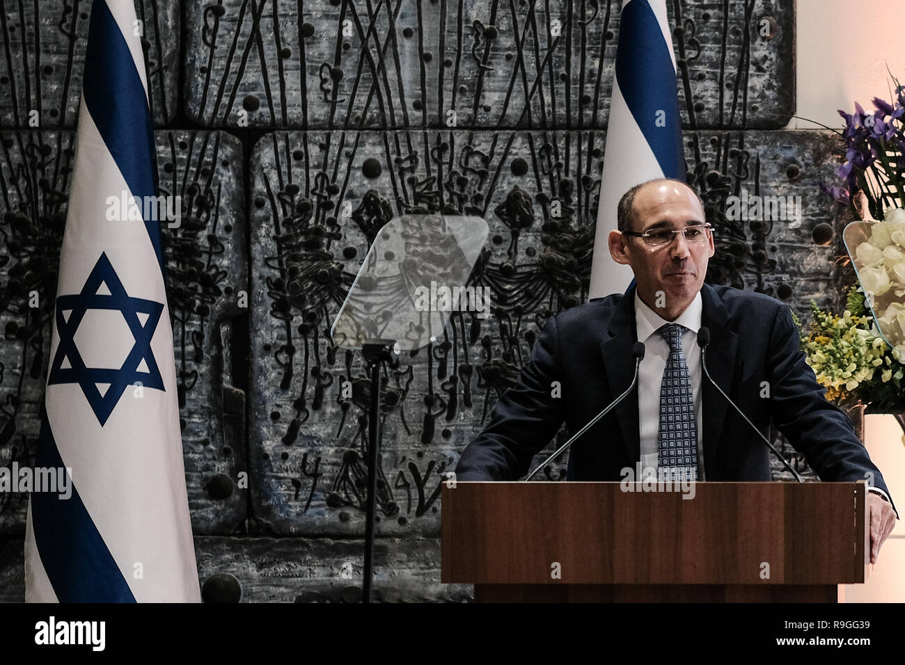 Jerusalem, Israel. 24th Dec, 2018. Professor AMIR YARON, 54, until ...