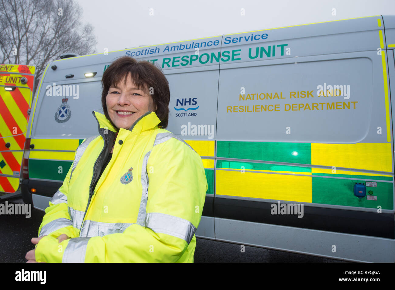 Johnstone, Glasgow, UK. 24th December 2018. Scottish Health Minister ...