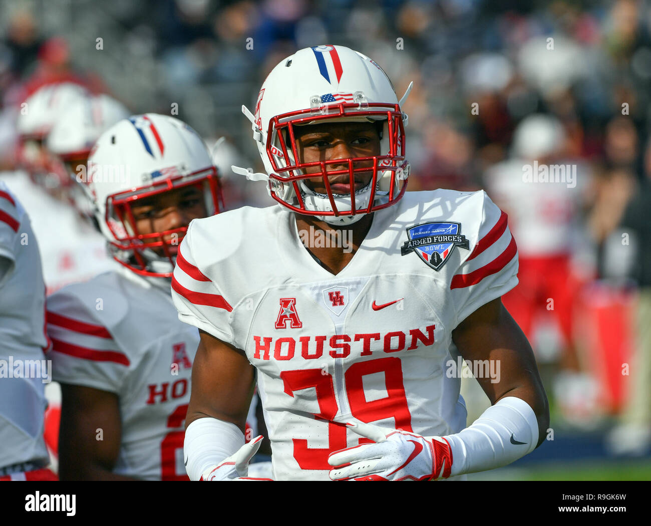 Fort Worth, TX, USA. 12th Dec, 2018. Houston Cougar defensive back ...