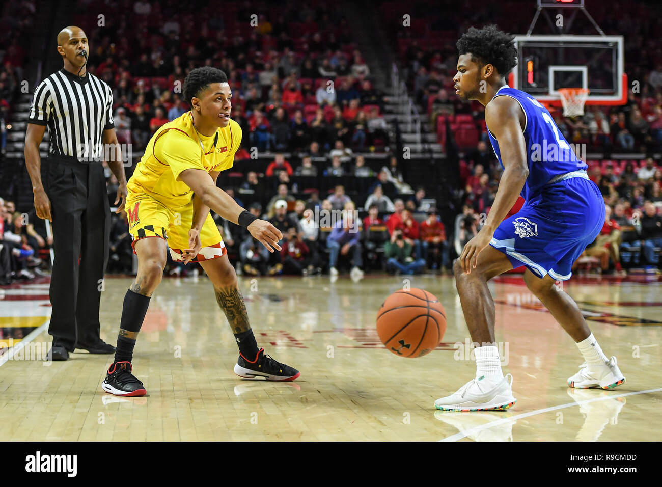 College Park, Maryland, USA. 22nd Dec, 2018. ANTHONY COWAN JR (1 ...