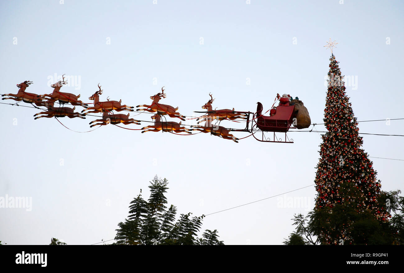 The Real Santa Claus Caught On Tape Flying