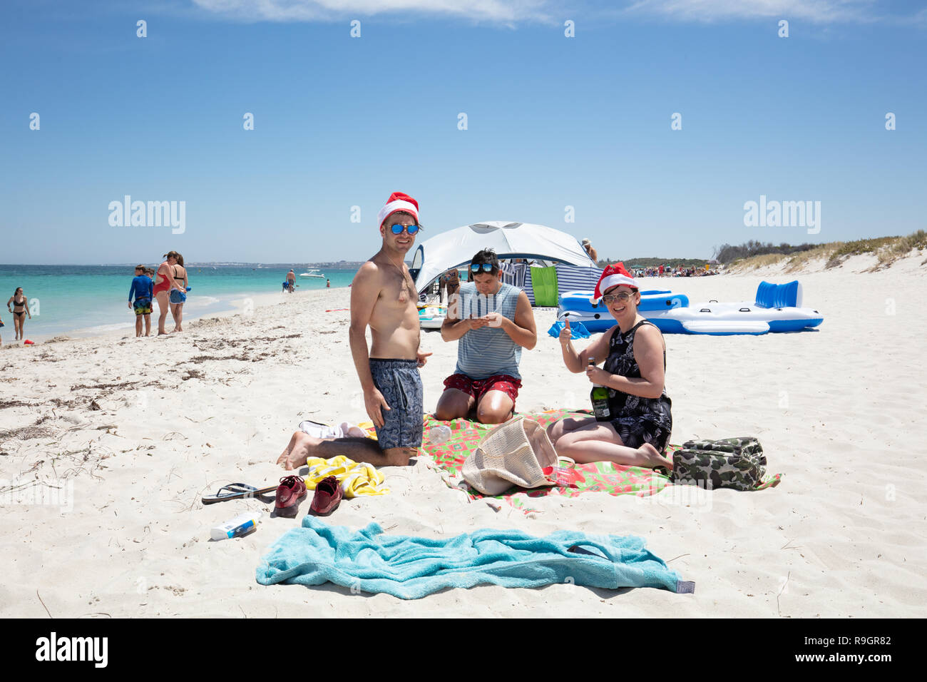 Celebrating christmas in western australia hi-res stock photography and ...