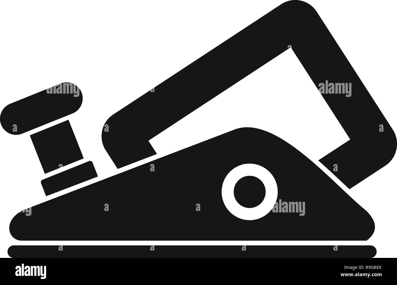 Modern jack plane icon. Simple illustration of modern jack plane vector ...