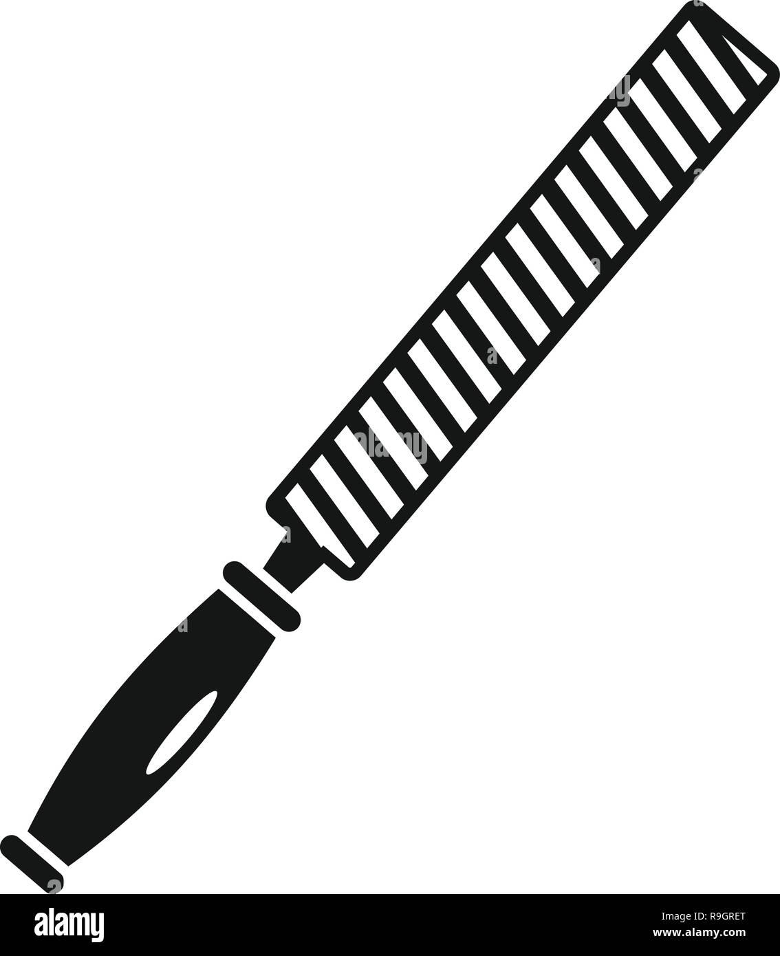 Rasp file icon. Simple illustration of rasp file vector icon for web ...