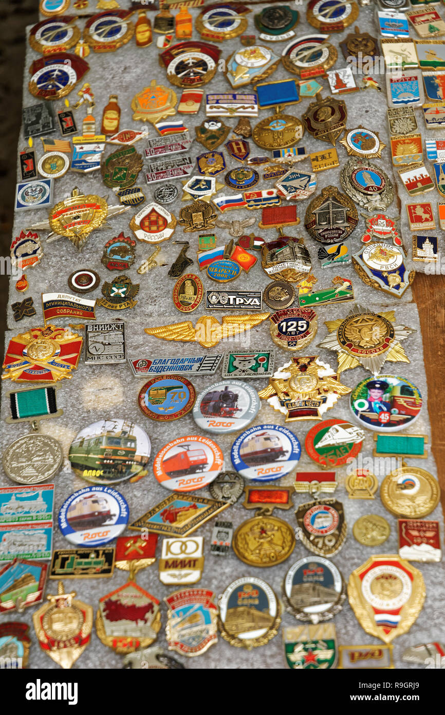 Collecting badges hi-res stock photography and images - Alamy