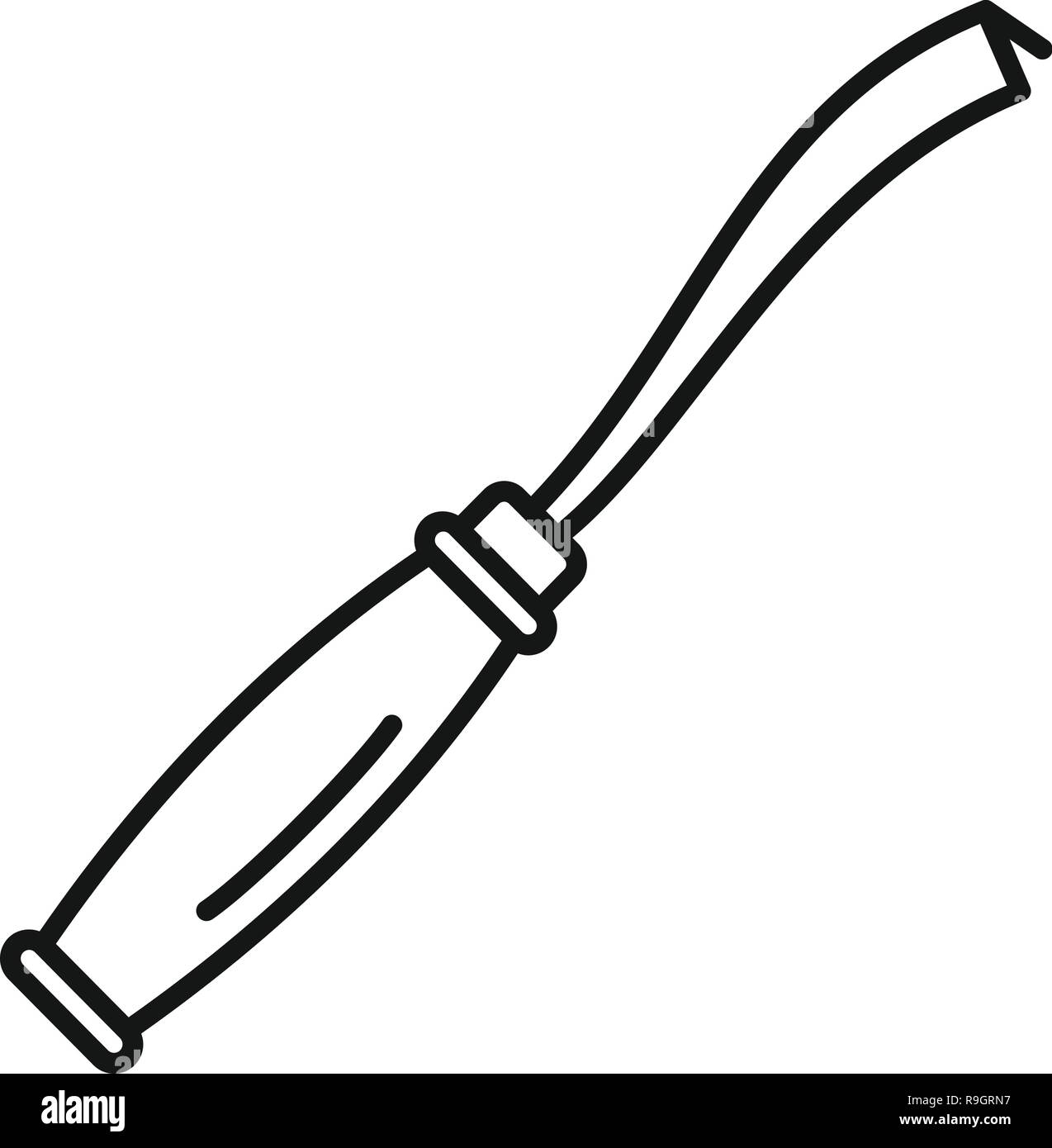 Rasps tool icon. Outline rasps tool vector icon for web design isolated ...