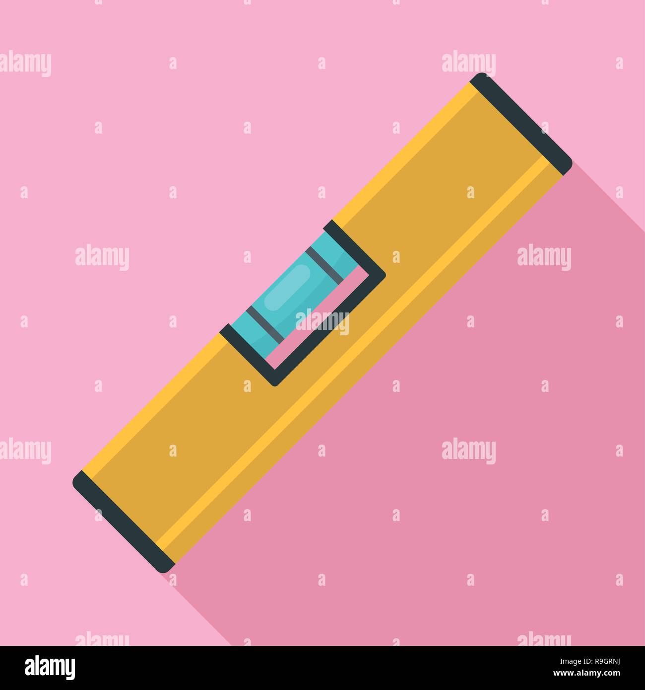 Level tool icon. Flat illustration of level tool vector icon for web ...