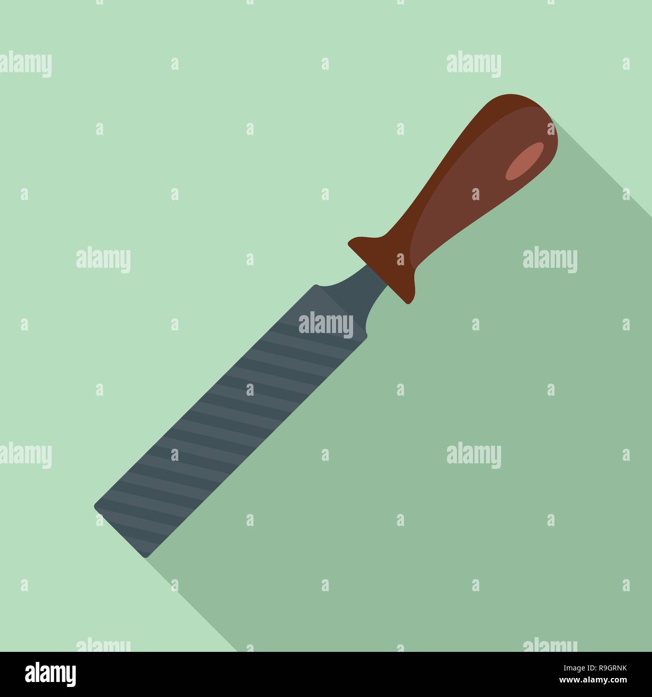 Flat hand rasp Stock Vector Images - Alamy