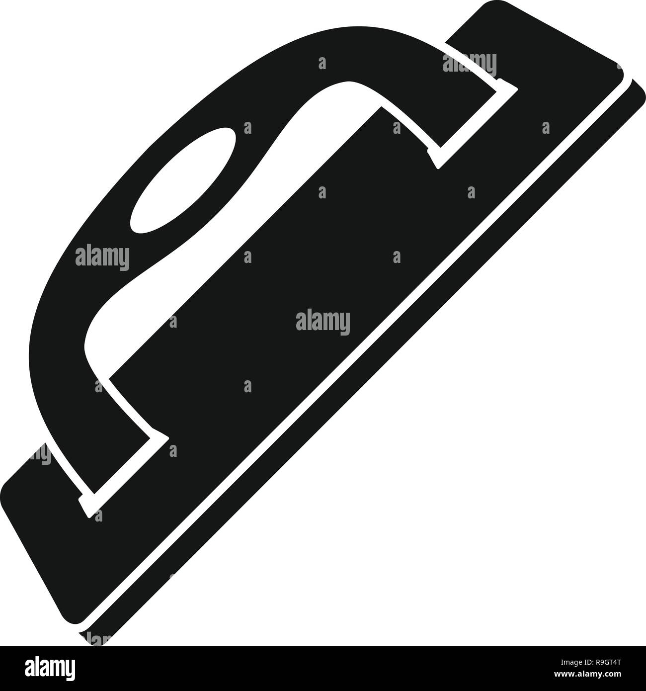 Construct wood tool icon. Simple illustration of construct wood tool ...