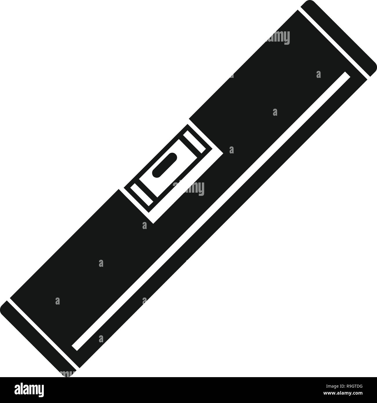 Level tool icon. Simple illustration of level tool vector icon for web ...