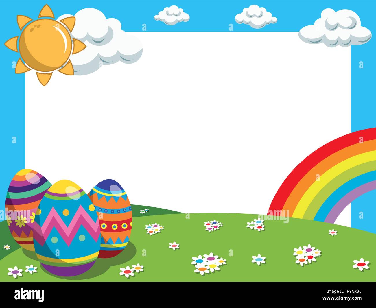 Rectangular frame decorated Stock Vector Images - Alamy