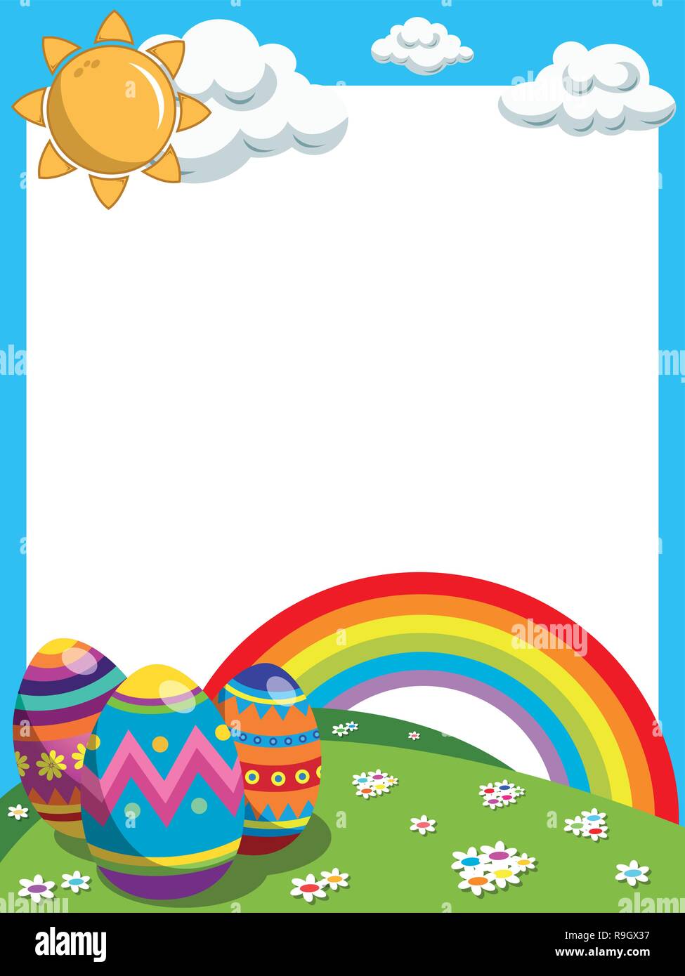 Rectangular frame decorated Stock Vector Images - Alamy