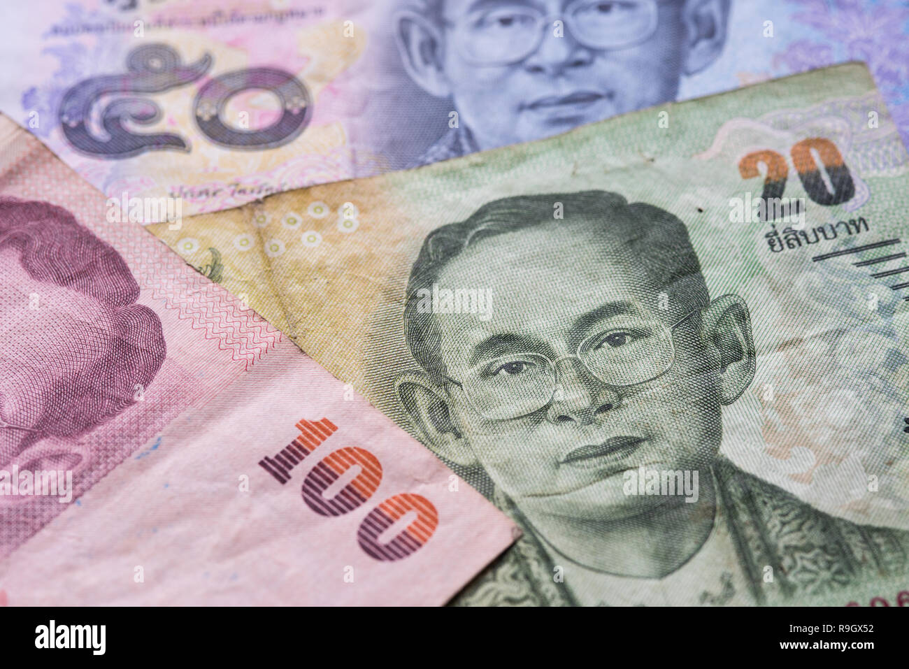 thai baht bank note Stock Photo - Alamy