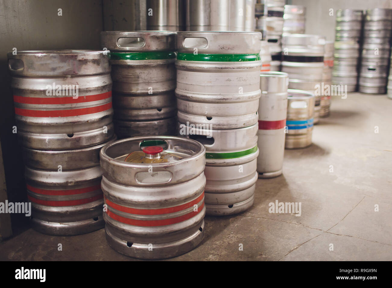 Aluminium casks hi-res stock photography and images - Alamy