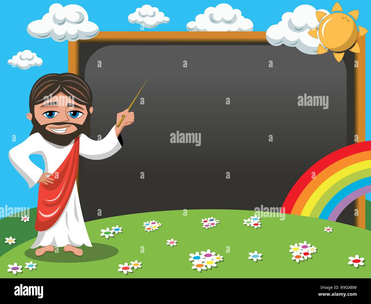 Jesus teaching hi-res stock photography and images - Alamy