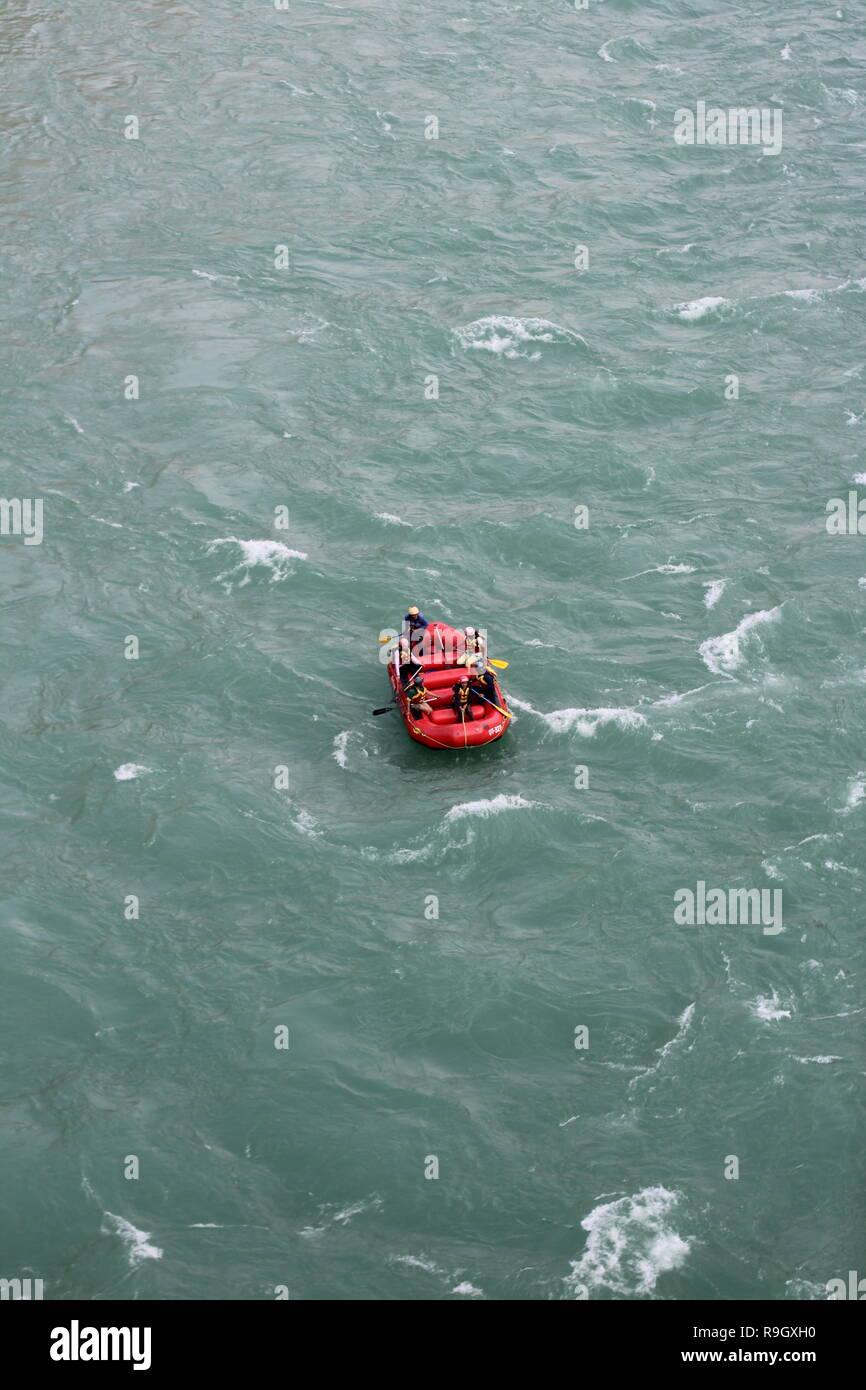 Ganges River Rafting in Rishikesh, Uttarakhand India Stock Photo - Alamy