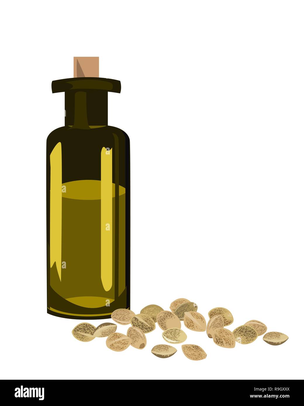 Cannabis in the kitchen Stock Vector Images - Alamy