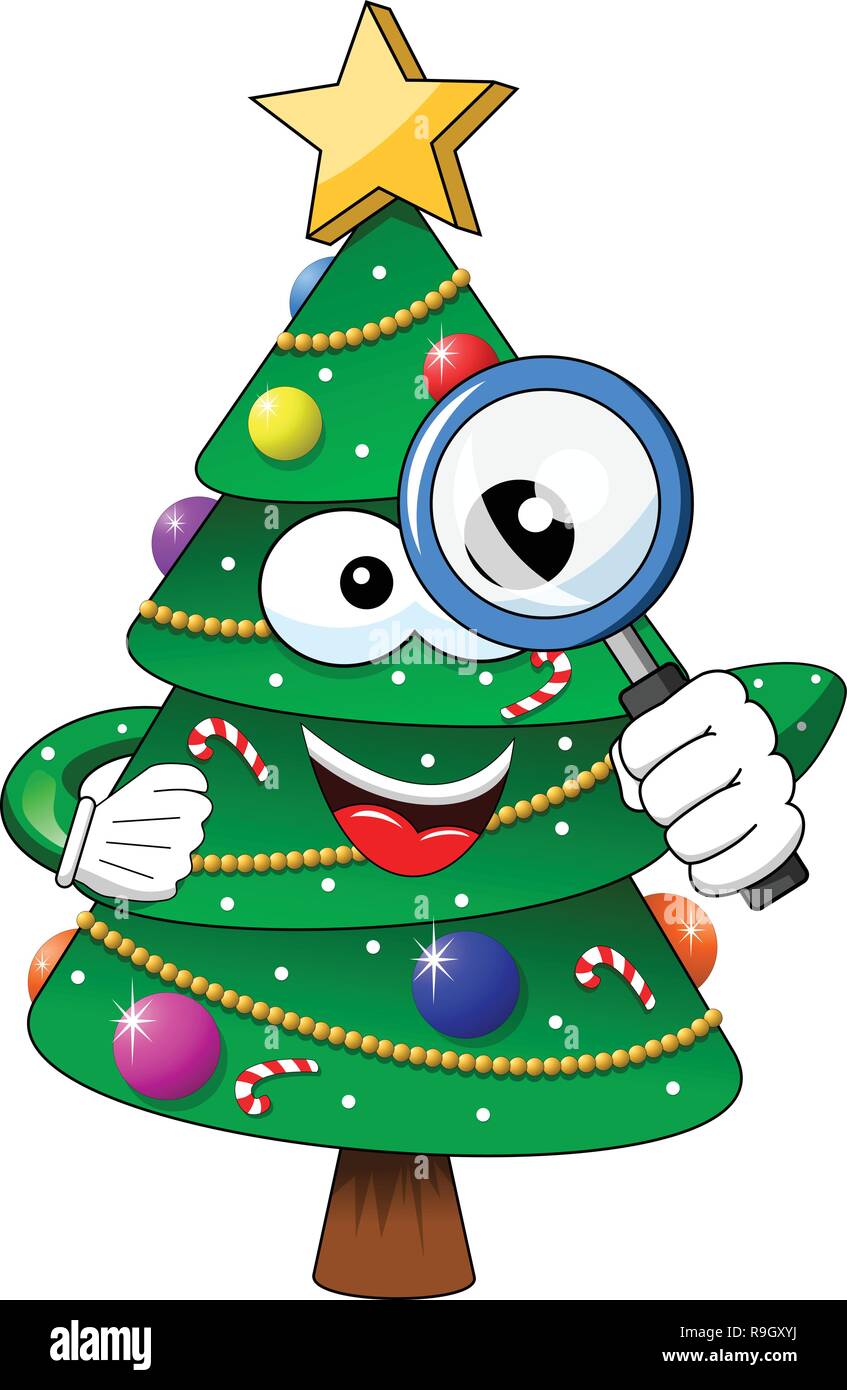 Looking glass tree Stock Vector Images - Alamy