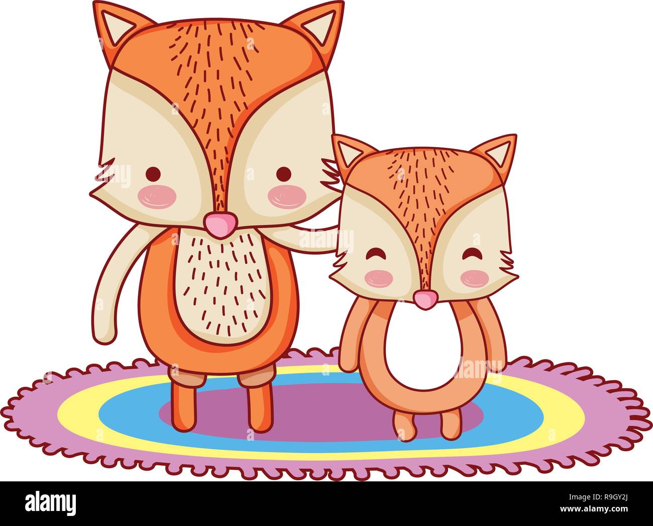 cute animal cartoon Stock Vector Image & Art - Alamy