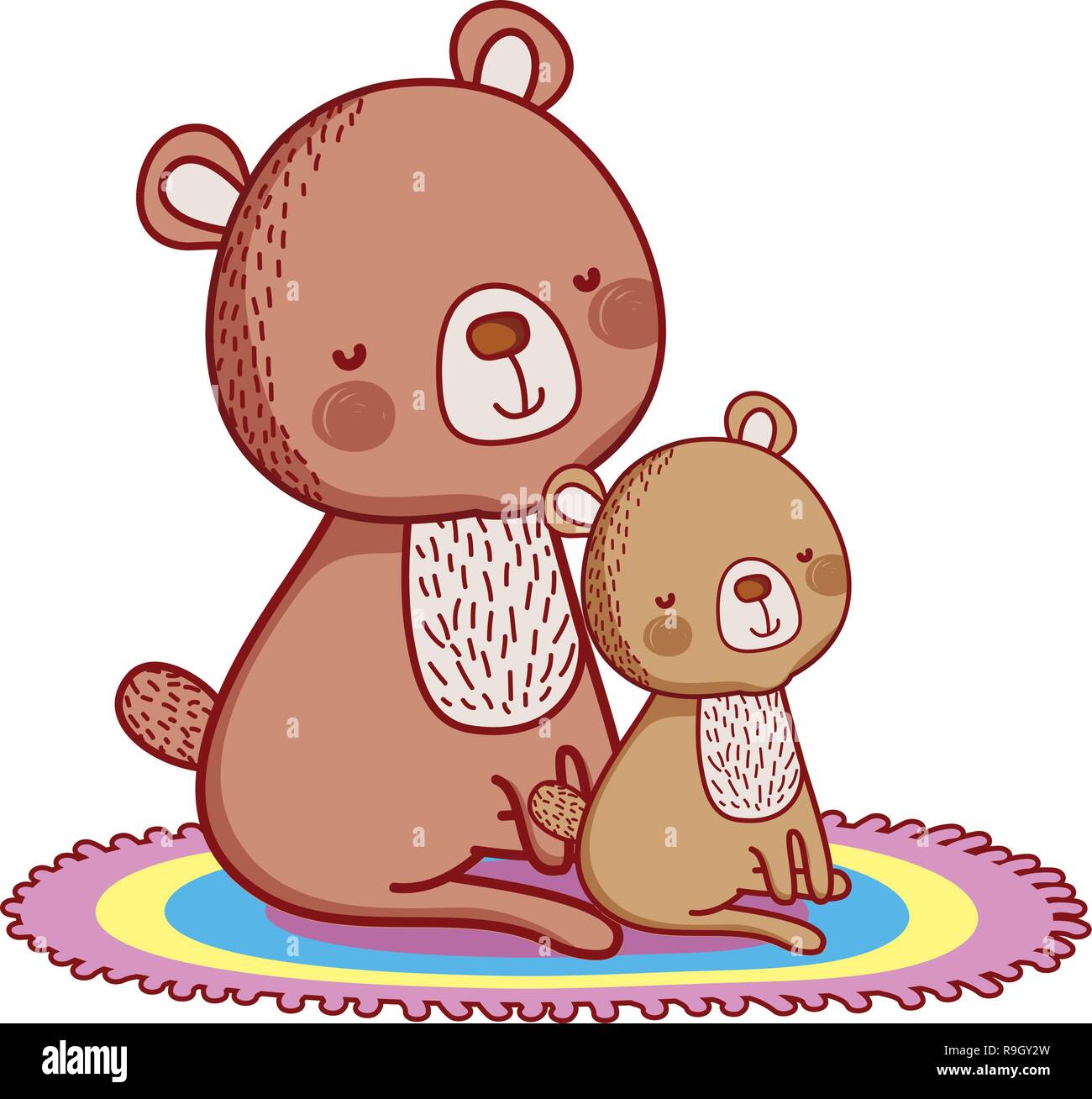 cute animal cartoon Stock Vector Image & Art - Alamy