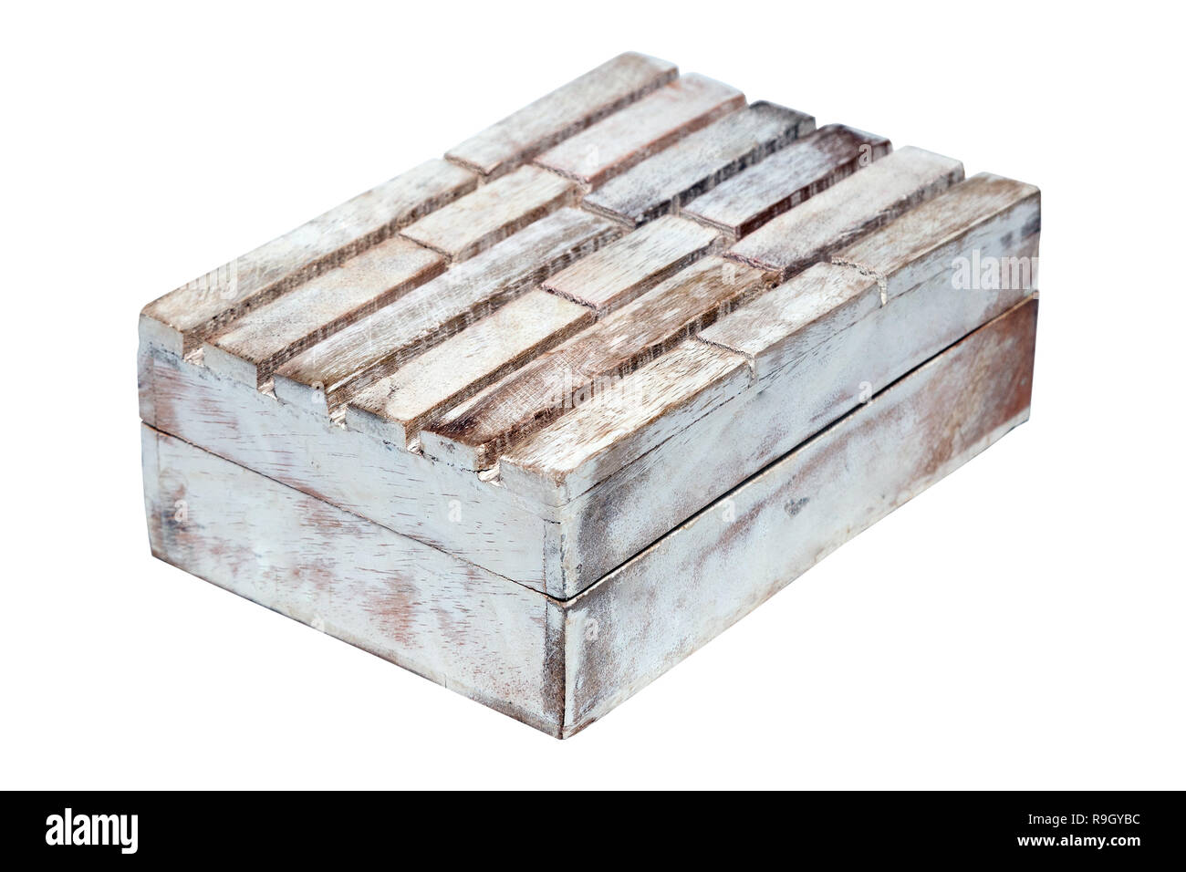 Closeup vintage texture wooden old weathered aged empty closed ...