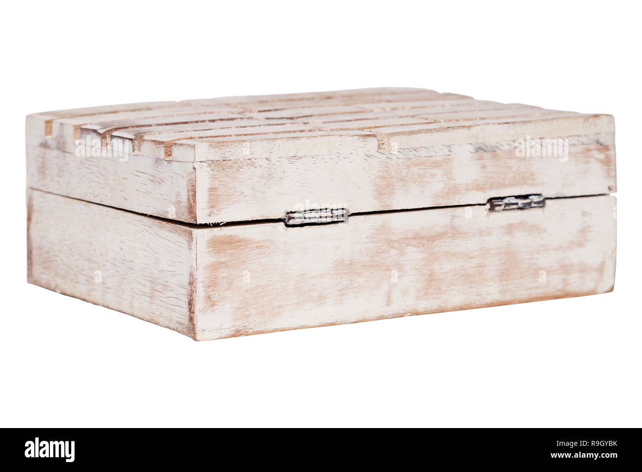 Closeup vintage texture wooden old weathered aged empty closed ...