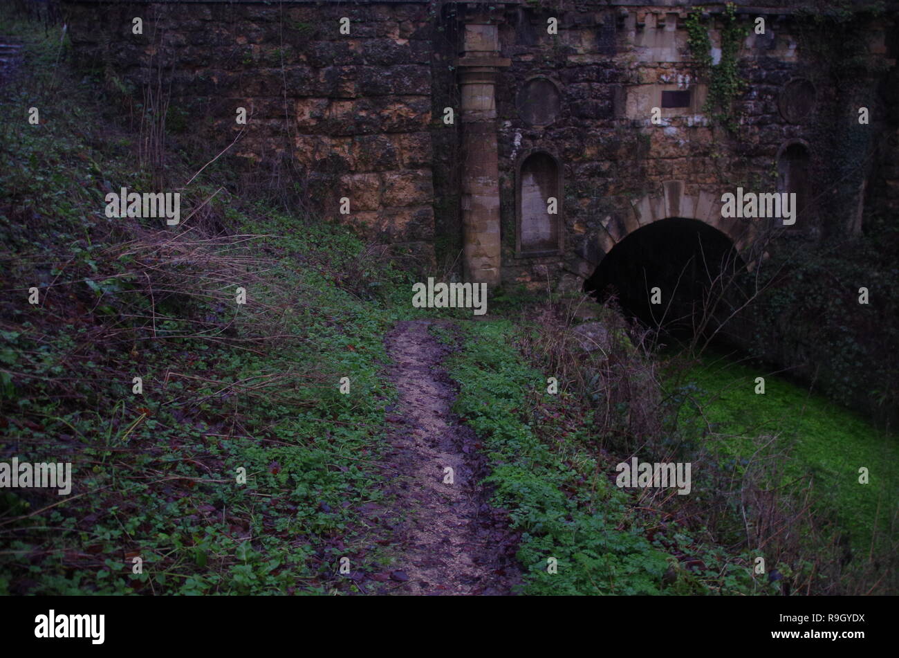 Thames and Severn Canal Sapperton Canal Tunnel. The Macmillan Way. Long ...