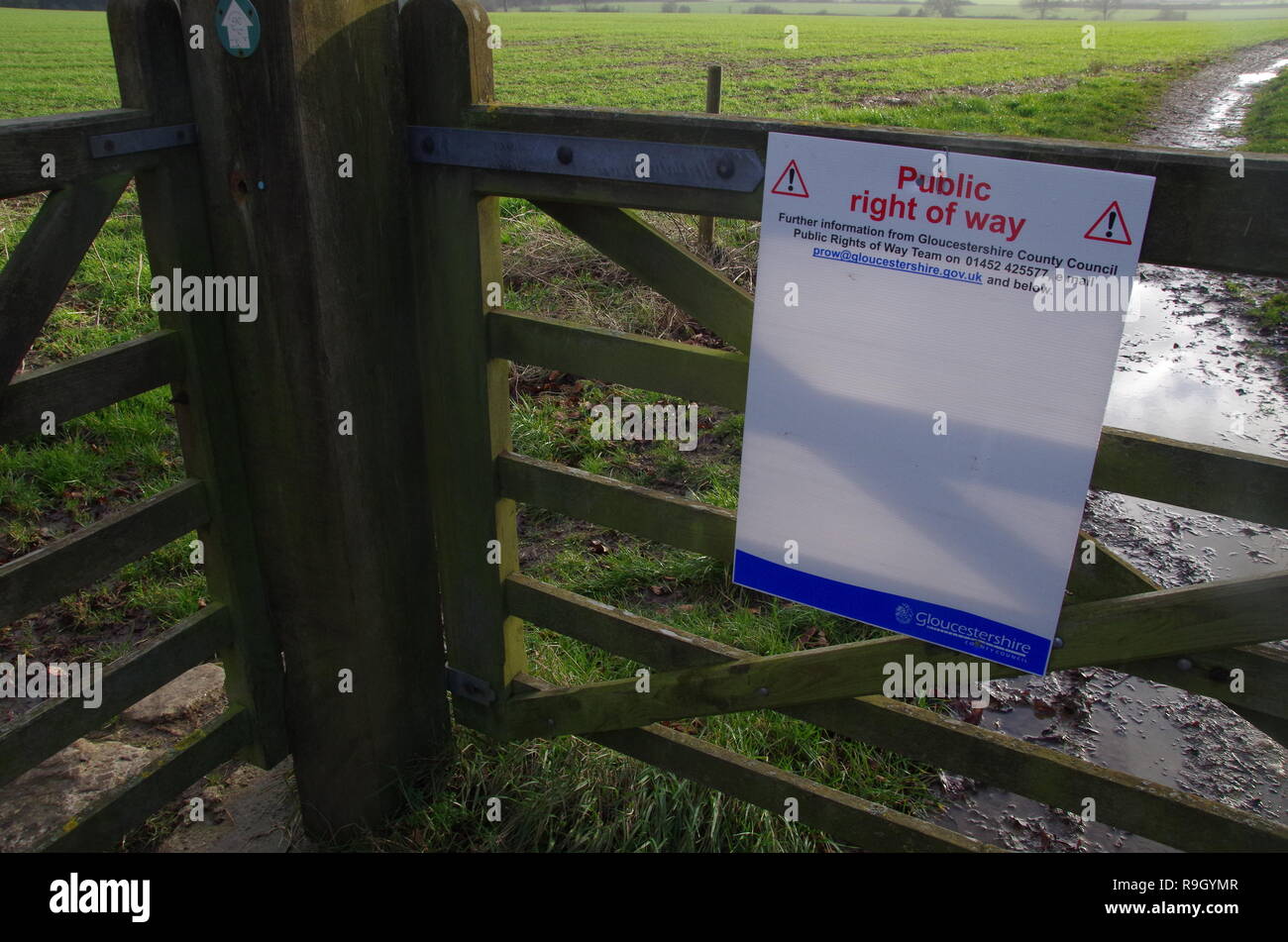 The Macmillan Way. Long-distance trail. Gloucestershire. Cotswolds ...