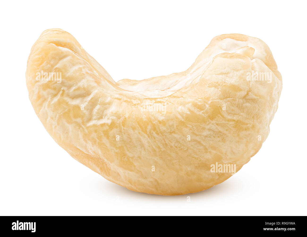 cashew nut isolated on white background, clipping path, full depth of ...