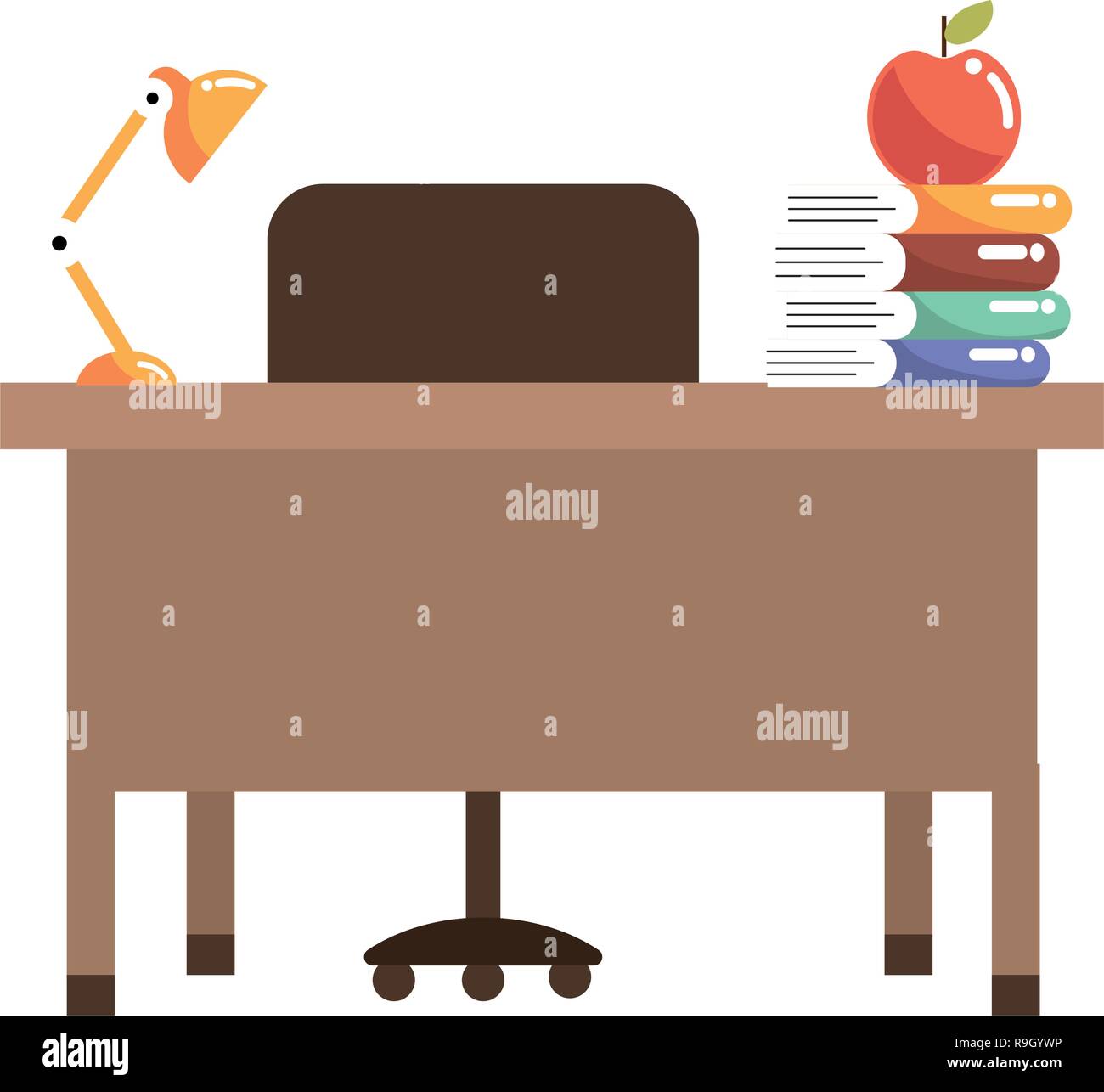 school study element cartoon Stock Vector Image & Art - Alamy