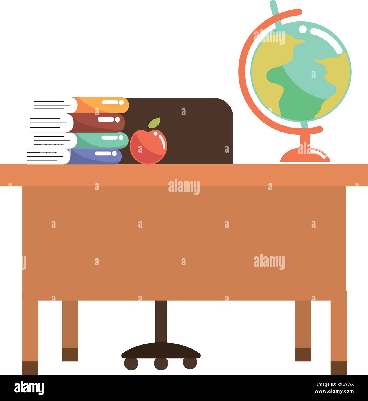 school study element cartoon Stock Vector Image & Art - Alamy