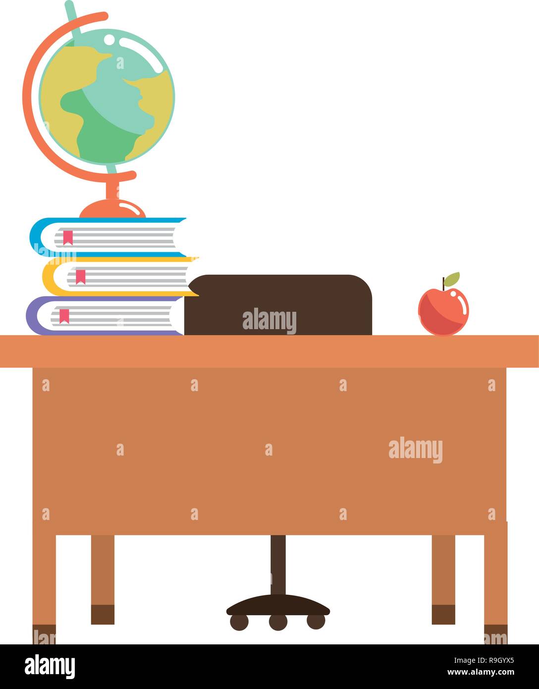 school study element cartoon Stock Vector Image & Art - Alamy
