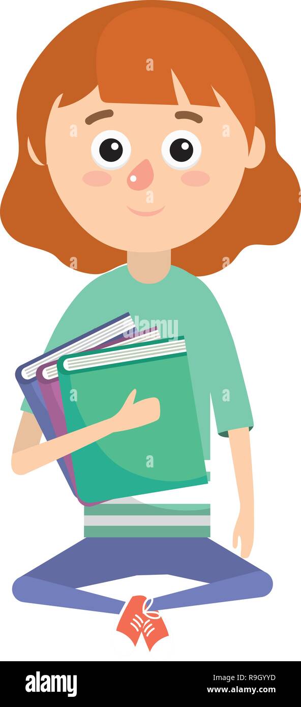 elementary school cartoon Stock Vector Image & Art - Alamy