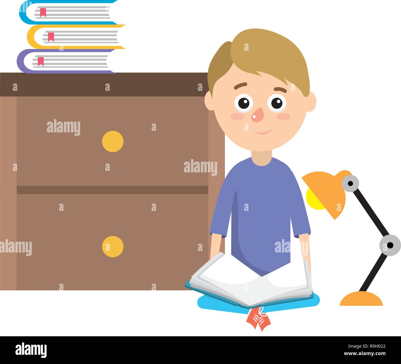 elementary school cartoon Stock Vector Image & Art - Alamy
