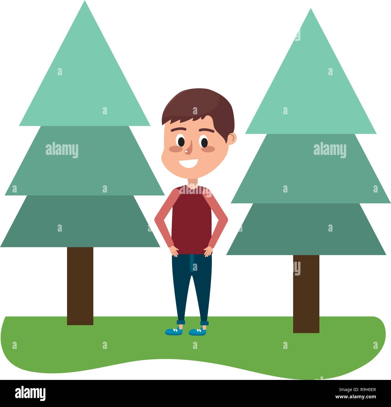 cute child cartoon Stock Vector Image & Art - Alamy
