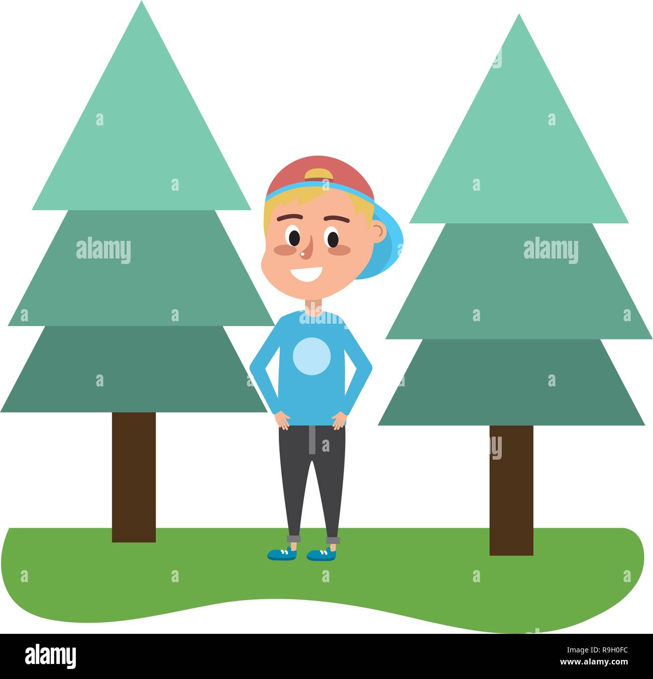 cute child cartoon Stock Vector Image & Art - Alamy