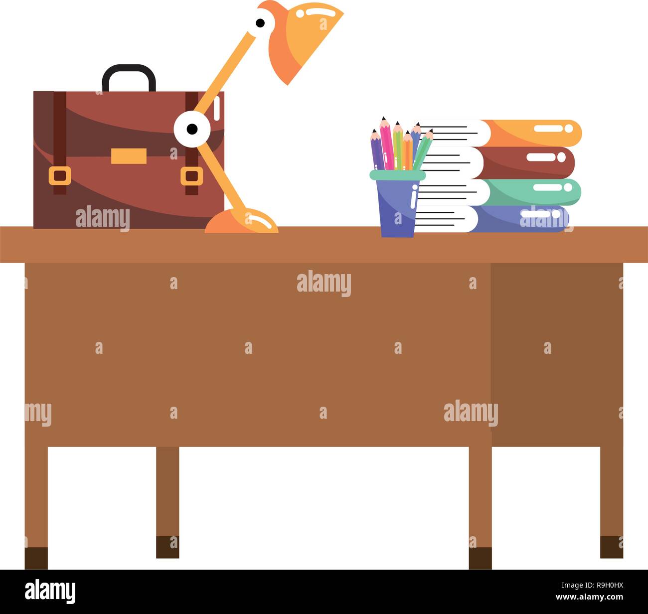 school study element cartoon Stock Vector Image & Art - Alamy